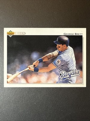 1992 Upper Deck George Brett #444 Kansas City Royals | eBay