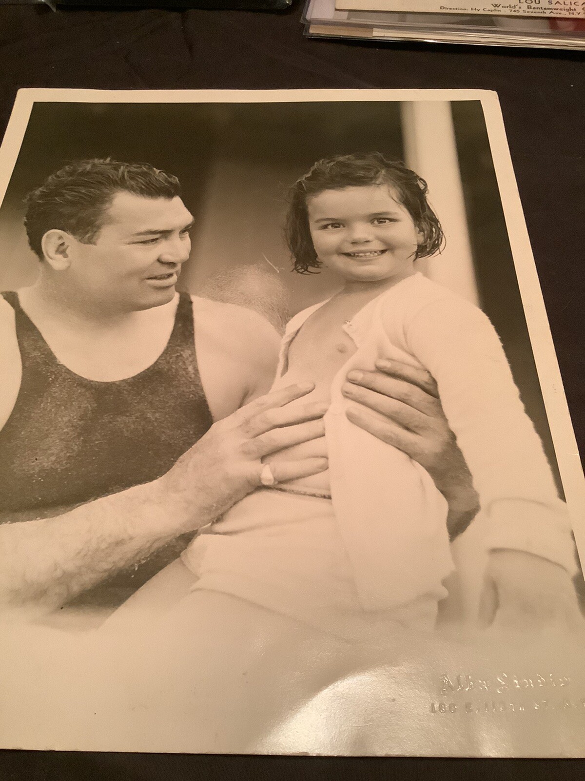Jack Dempsey and Daughter ~ Original Studio Photograh ~ ALBA ...