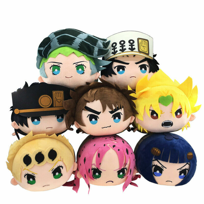 Jojo's Bizarre Adventure Giorno Diablo Kujo Jotaro Risotto Nero Plush ...