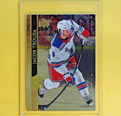 JACOB TROUBA 2020-21 SILVER FOIL Upper Deck #125 New York Rangers | eBay