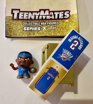 2025 NBA TeenyMates Shai Gilgeous-Alexander Locker, Label,Bench ...