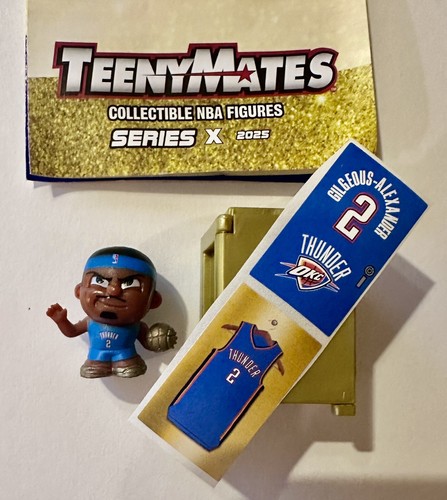 2025 NBA TeenyMates Shai Gilgeous-Alexander Locker, Label,Bench ...