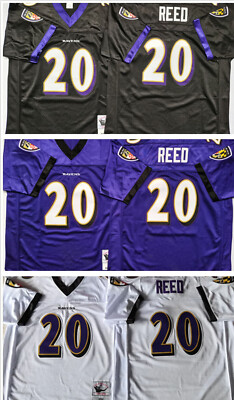 VINTAGE Ed Reed #20 Ravens Sewn Stitched Jersey. | eBay