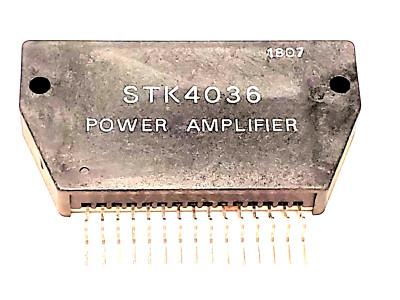 STK4036 "Original" SANYO Power Amplifier 15P SIP IC 1 PC | eBay