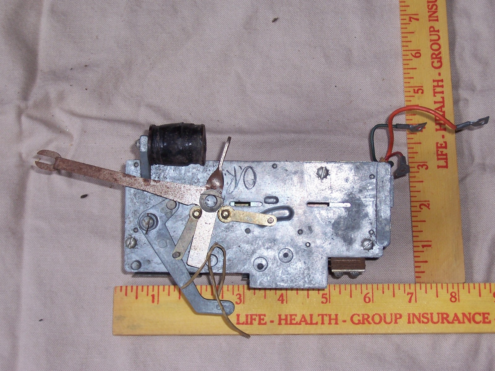 Vintage 5 10 Cent Vending Machine Coin Mechanism Candy Pop Vendo Stoner ...