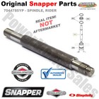 Genuine Snapper Spindle Rider Shaft for Lawn Mowers / 44785 7021742 ...