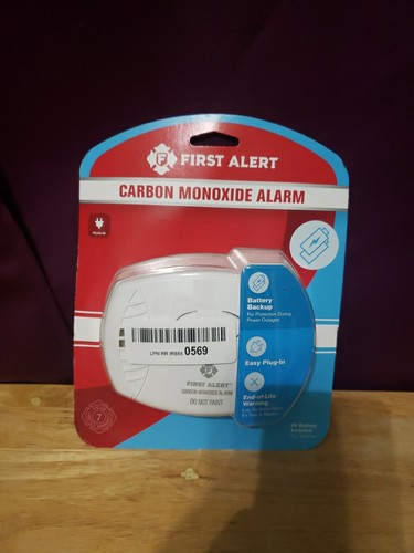 First Alert Carbon Monoxide Alarm With Battery Back-Up CO605 Battery ...