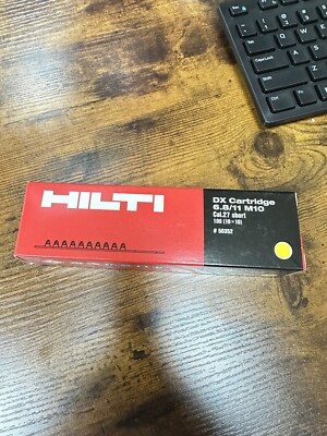 *NEW* Hilti 50353 Fastener Cartridge 6,8/11 M - YELLOW, Pack of 100 ...