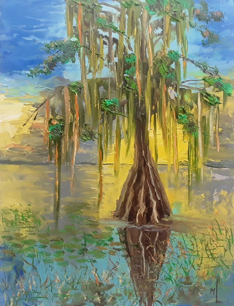 Louisiana Swamp Landscape