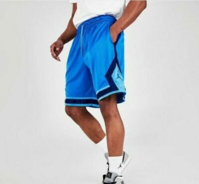 Nike Jordan MJ Jumpman Diamond 9" Basketball Shorts Signal Blue BNWT | eBay