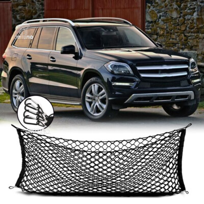 Elastic Rear Trunk Bed SUV Envelope Style Cargo Net For Mercedes-Benz ...