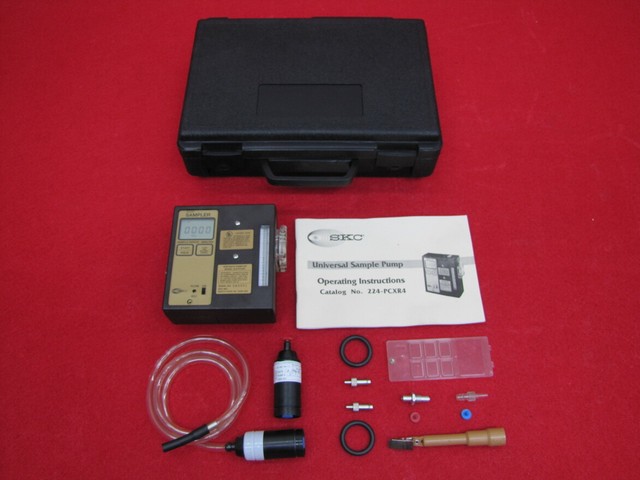 SKC AIRCHECK Sampler Pcxr4 Universal Air Sample Pump System With Case ...