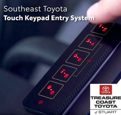 Touch Keypad Entry System | Toyota Forum