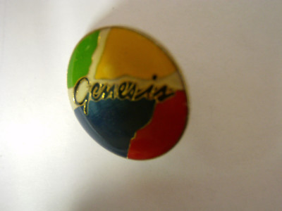 Vintage Genesis pinback, tie tac, badge | eBay