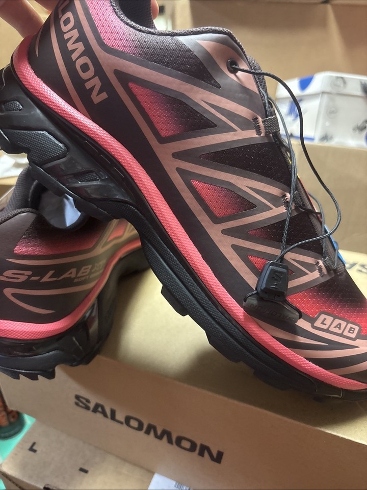 Salomon XT-6 Skyline Black Coffee Rouge Red Men Sz 13 New Box Jacked ...
