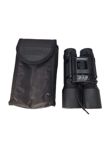 BUSHNELL Compact Binoculars 16 x 32mm 188 ft at 1000 YDS w/ Soft Case ...