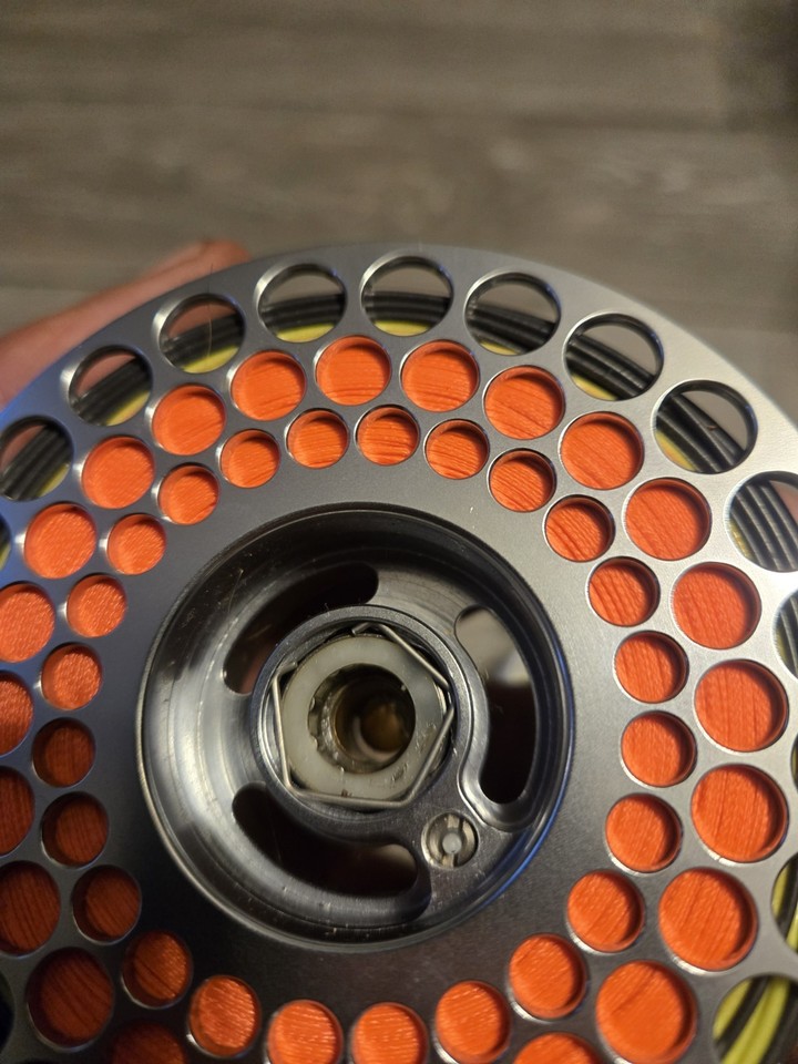 Orvis Access Mid Arbor V Fly Reel silver w/ Pouch And Spare spool | eBay