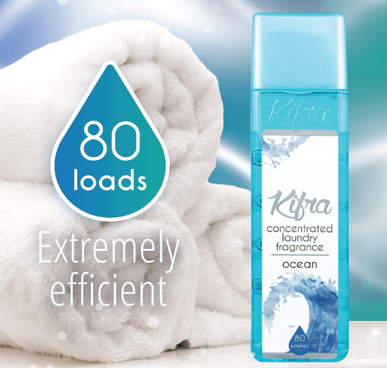 Kifra Fabric Softener, Perfumed Laundry,80 Washes Fresh Forest and More ...