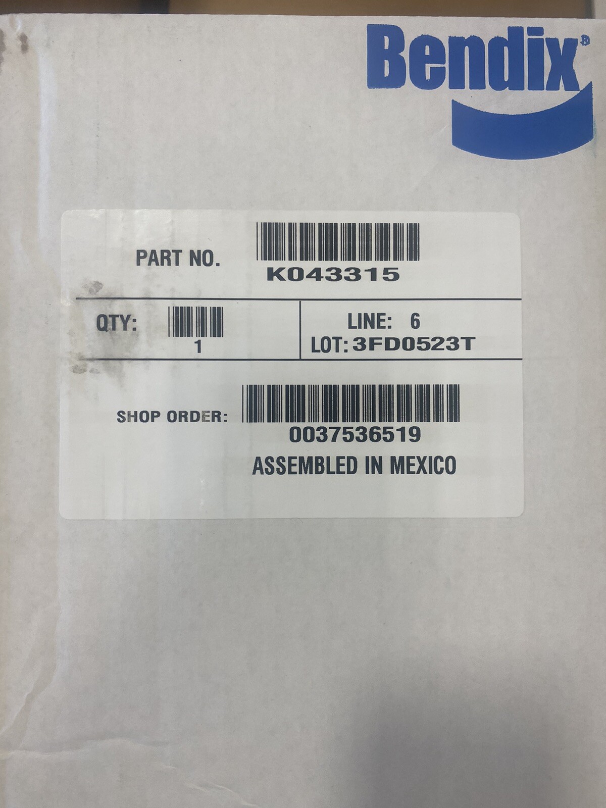 Bendix K043315 Air Brake Spring Brake New, Disc, T18/24 Free Shipping ...