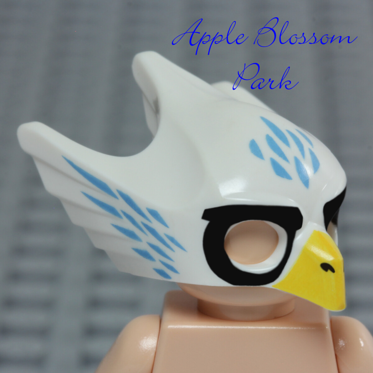 LEGO Equila WHITE BIRD MASK Legends of Chima Eagle Beak Minifig Head ...