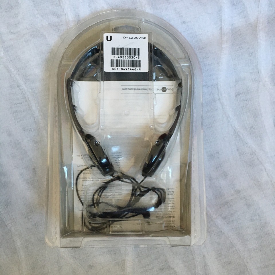 NEW Sony Walkman ESP MAX Portable CD Player Silver (D-E220/SC) SEALED ...