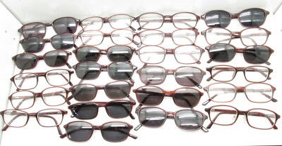 SET of 25 VINTAGE ROMCO MILITARY R-5A EYEGLASSES FRAMES eyewear bulk ...