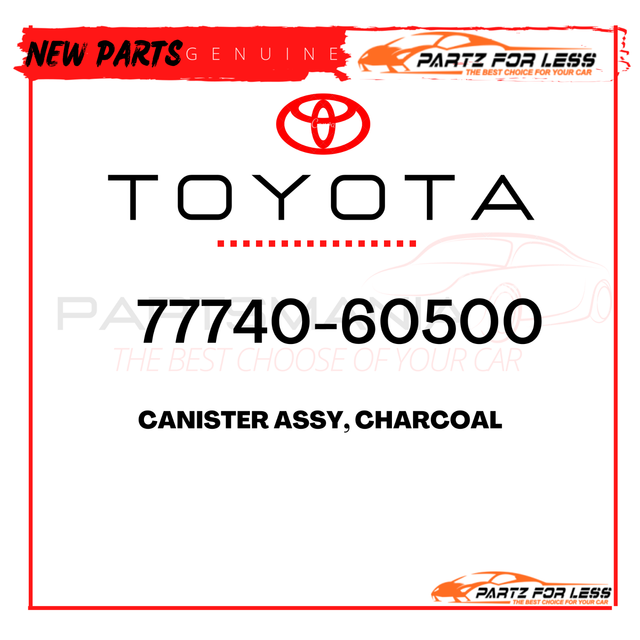 Toyota Genuine OEM 77740-60500 Canister ASSY Charcoal 7774060500 for ...
