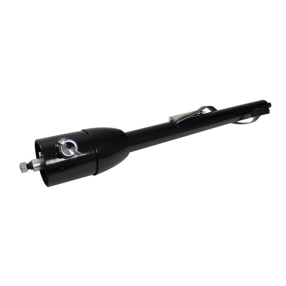Black 32" Tilt Manual Steering Column with Key Floor Shift for GM Chevy ...