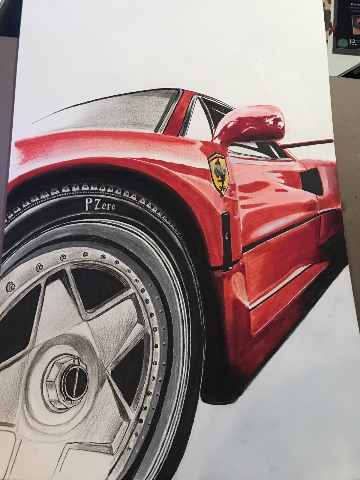 Ferrari Drawing