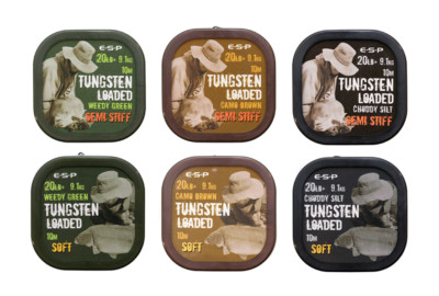 ESP CARP TUNGSTEN LOADED COATED BRAID HOOKLINK in SOFT or SEMI STIFF | eBay