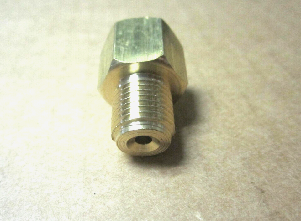 Master Cylinder Brake Line Adapter 1/2-20 Male x 9/16-18 Female ...