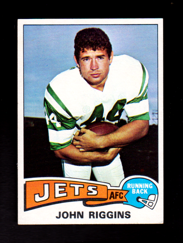 1975 Topps Football #313 John Riggins Jets NM | eBay