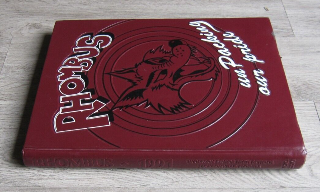 1991 Samuel Wolfson High School Yearbook Jacksonville Florida Rhombus ...