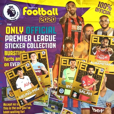 Panini 2020 Premier League Stickers Numbers 434 - 636 Norwich City ...