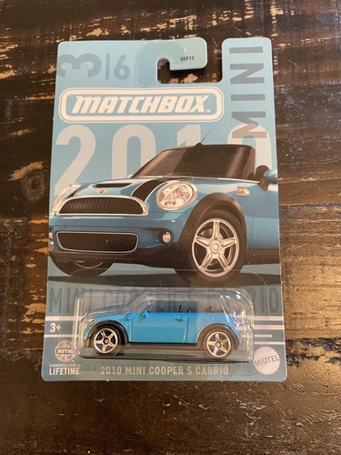 2024 Matchbox 2010 Mini Cooper S Cabrio Blue | eBay