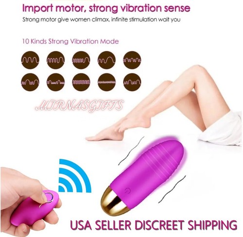 Clitoris Vagina Massage Remote Controlled Masturbate Vibrator Egg Pulse | eBay