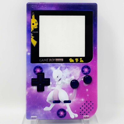 Pokenon Mewtwo Gameboy Pocket Shell diy handheld housing Backlit LCD ...