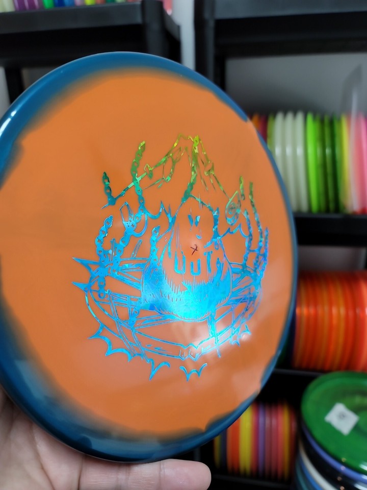 Infinite Discs #1 Halo S-Blend Tomb First Run X-Out Disc Golf Putter ...