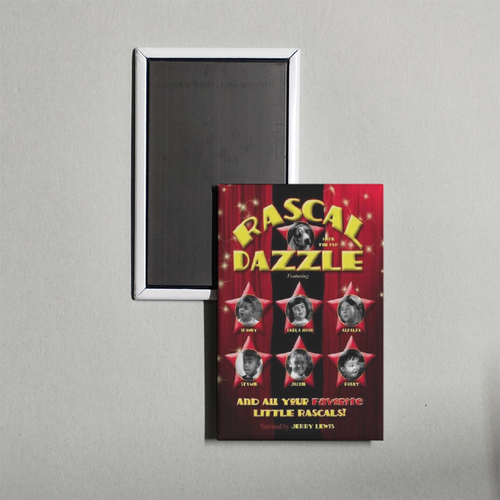 Rascal Dazzle Mini Movie Poster Fridge Locker Magnet | eBay