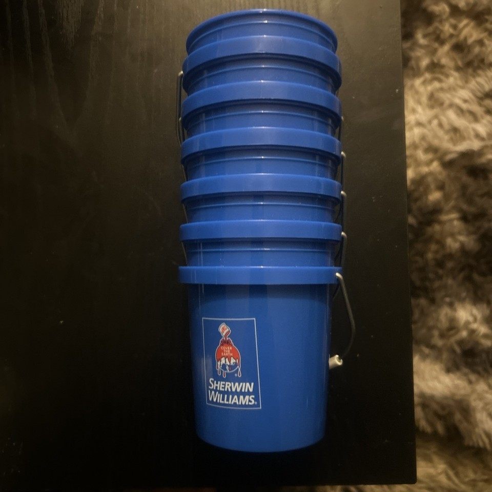 Sherwin Williams Blue Mini Bucket Viral TikTok – Brand New | eBay