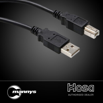 Hosa USB-203AB Type-A to Type-B High Speed USB Cable (3ft) | eBay Australia
