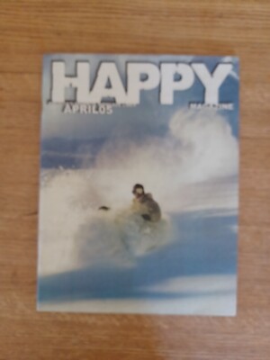 HAPPY Magazine # 4 April 2005 - LIKE NEW - No Label - 160 pages - BIG ...