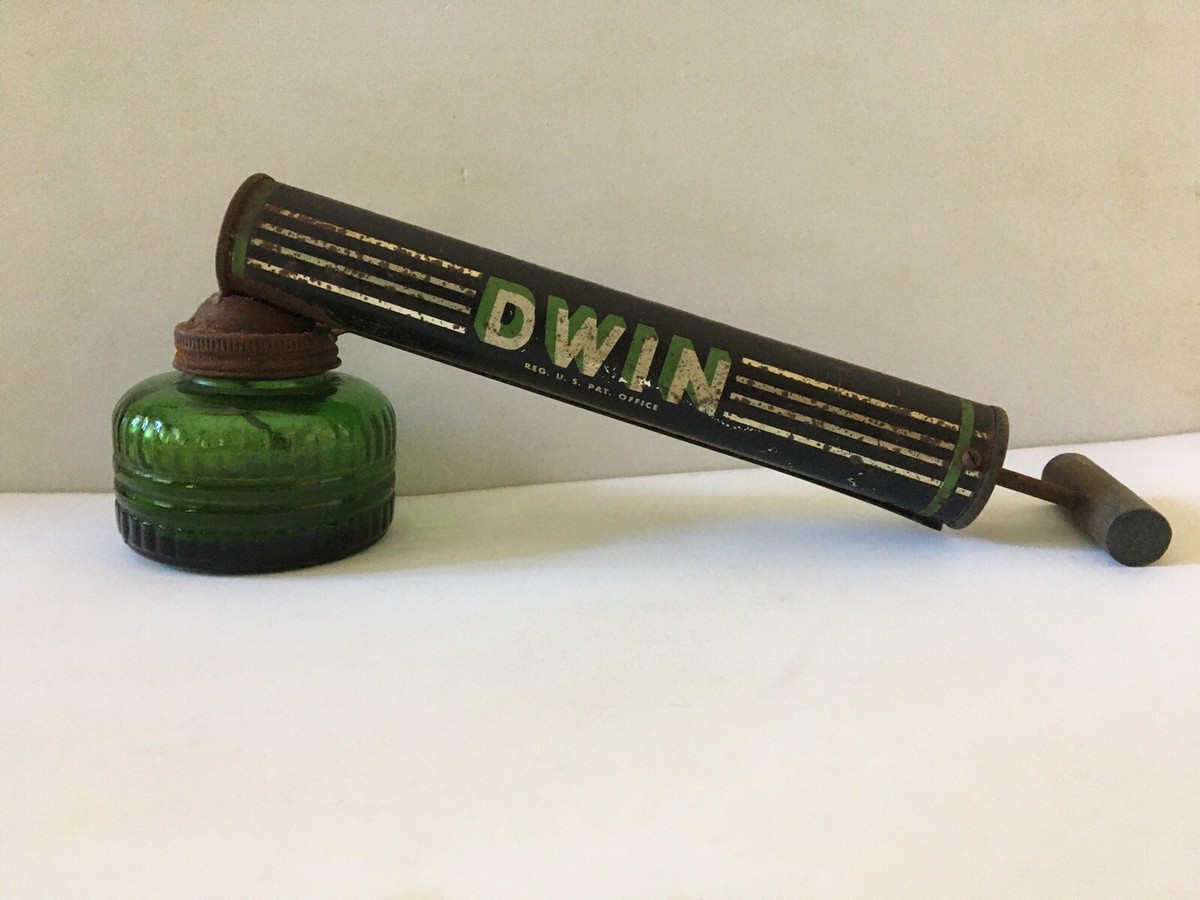 Vintage Pesticide Sprayer Defenders STV Vintage Glass Plant Mist