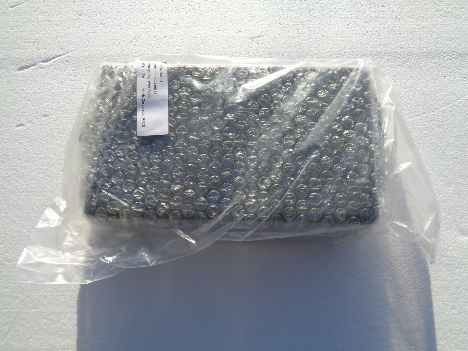 MILITARY HARRIS FALCON II WIDE RADIO BATTERY BOX FOR PRC-150 PRC-138 ...