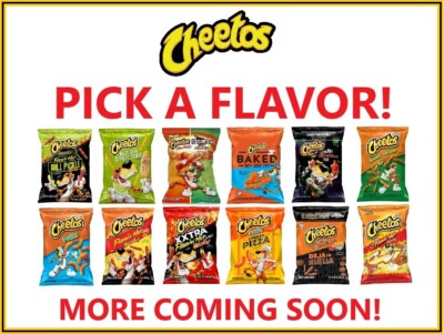 〽️New Limited Edition ALL Cheetos CHOOSE A FLAVOR Cheese Baked Rare ...