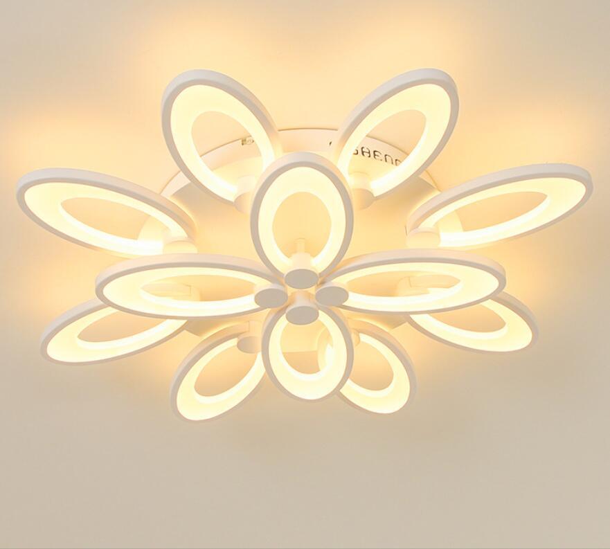 New Modern LED Flower Acrylic Ceiling Lamp Pendant L 09 | eBay