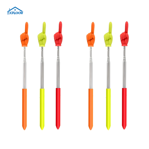 6-Pack Stainless Steel Children's Teaching Pointers Expandable ...