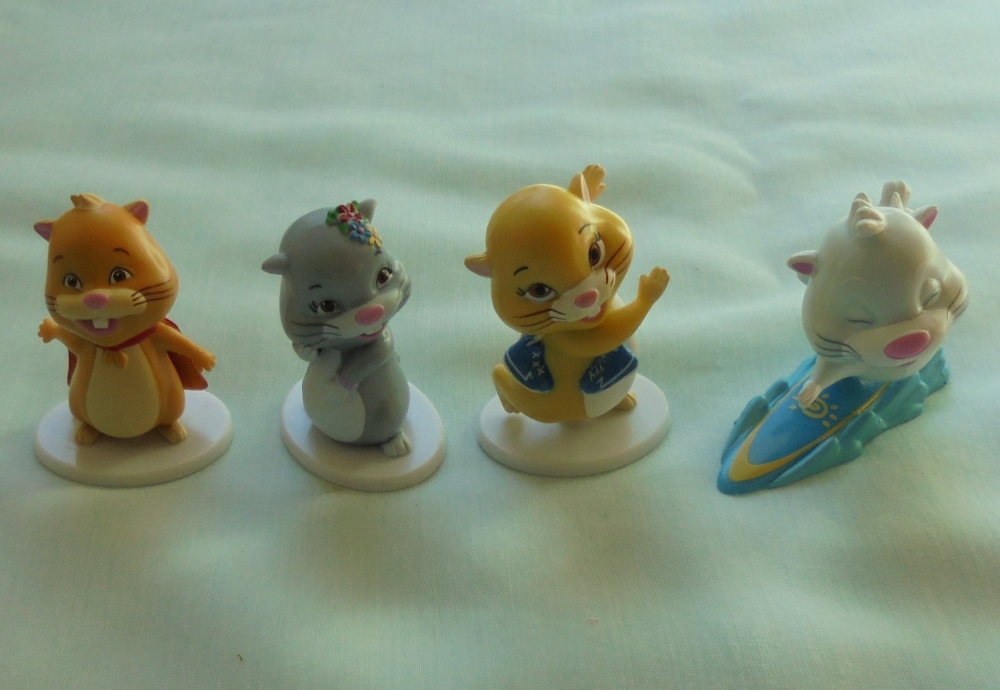 Zhu Zhu Pets Hamster Quest For Zhu Movie PVC Figure Figurine Toy Set ...
