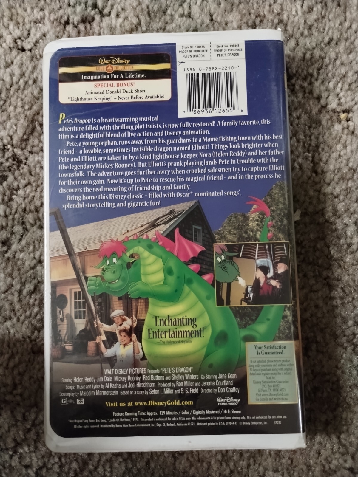 Petes Dragon (VHS, 2001, Gold Collection Edition) 786936126556| eBay