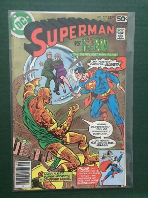 SUPERMAN 327 (Curt Swan art, Kobra, Mr & Mrs Superman) 1978 | eBay
